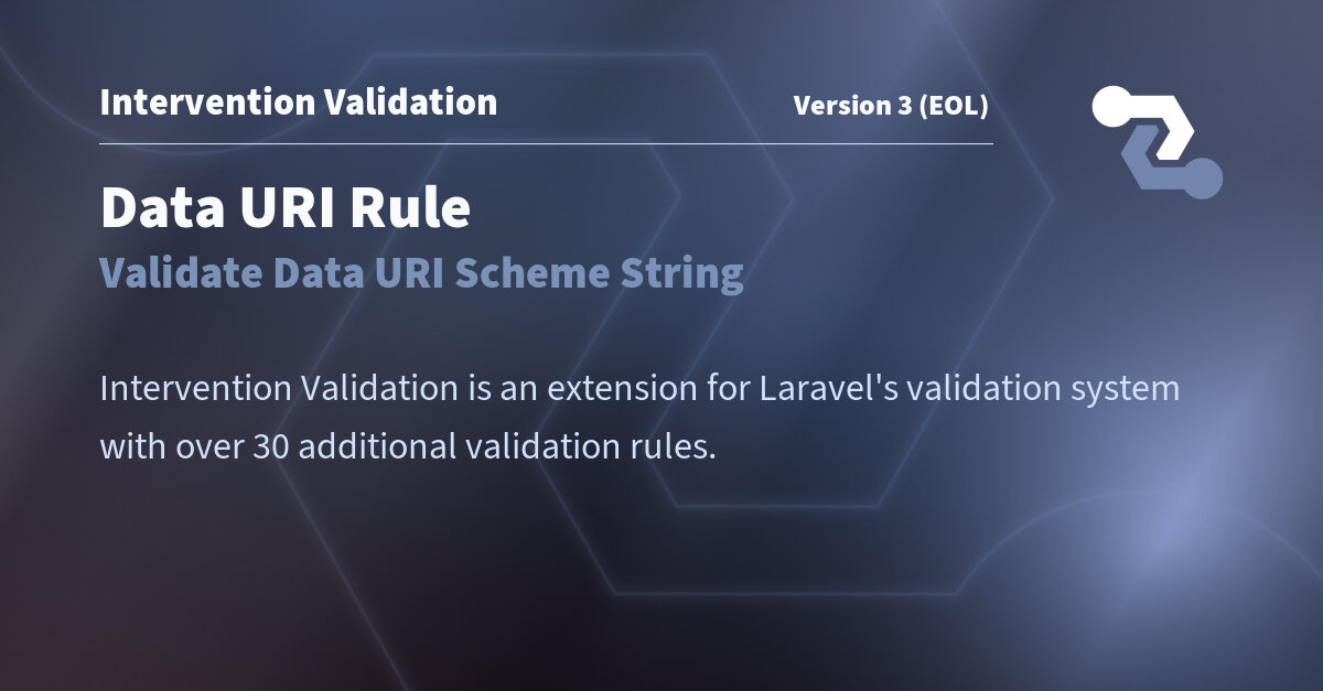 Data URI Rule | Intervention Validation v3 | intervention.io