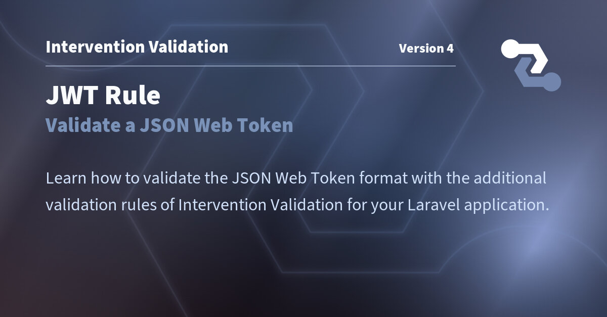 JWT Rule | Intervention Validation v4 | intervention.io